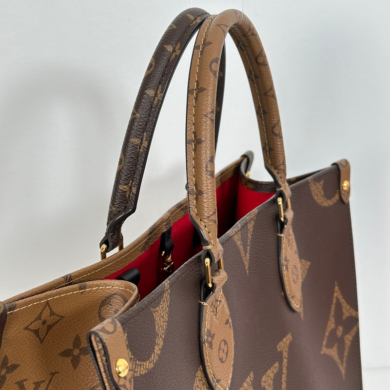 Louis Vuitton - Reverse Monogram On The Go MM – The Reluxed Collection
