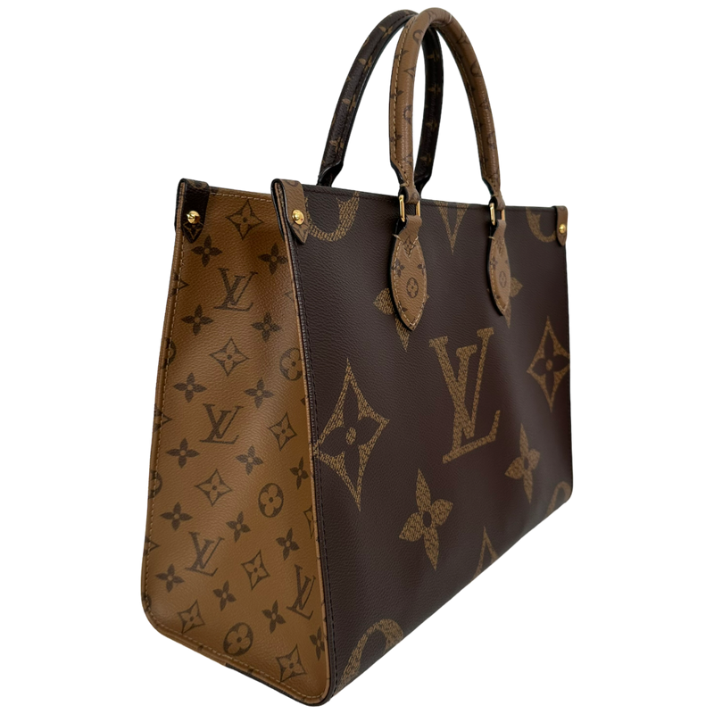 Louis Vuitton - Reverse Monogram On The Go MM – The Reluxed Collection